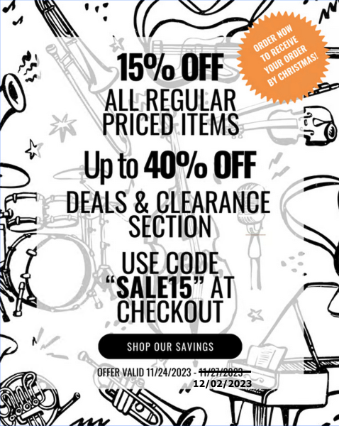 Black Friday & Cyber Monday SALE