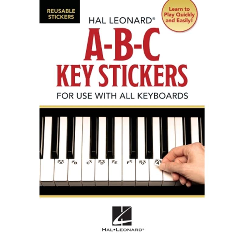 ABC Key Stickers | Tapestry Music