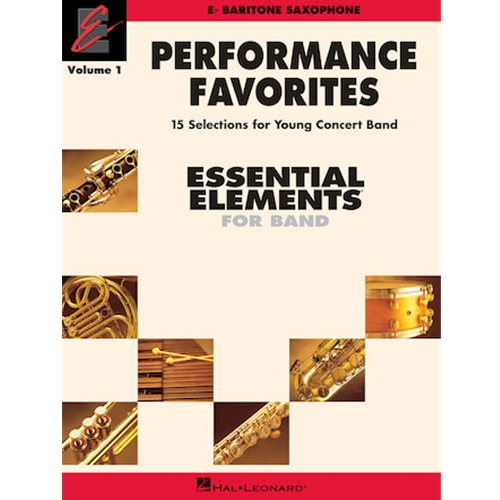 Essential Elements Performance Favorites Vol.1 - Baritone Saxophone ...