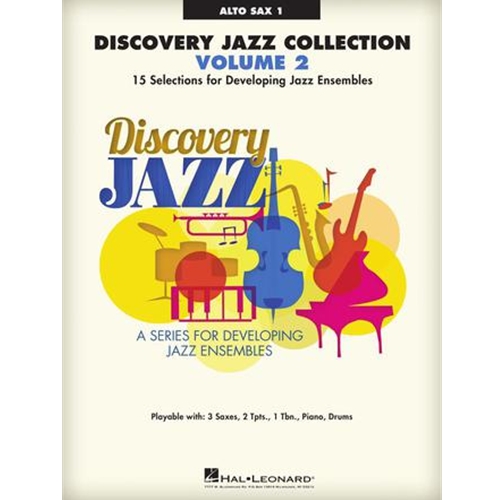 Discovery Jazz Collection Vol. 2 Alto Sax 1 | Tapestry Music