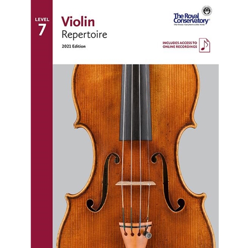 RCM Violin Repertoire Level 7 (2021) | Tapestry Music