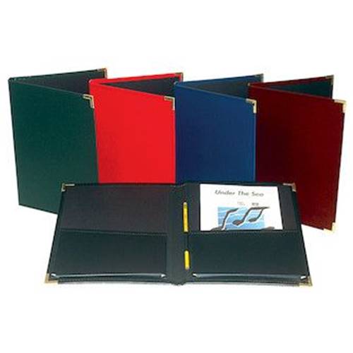 Leatherette Black Choral Folder | Tapestry Music